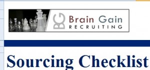 Sourcing Checklist | Boolean Strings