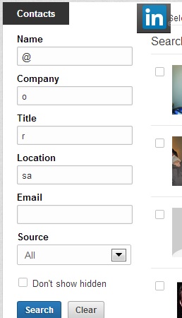Amazing! Search for Symbols in the New Contacts | Boolean Strings