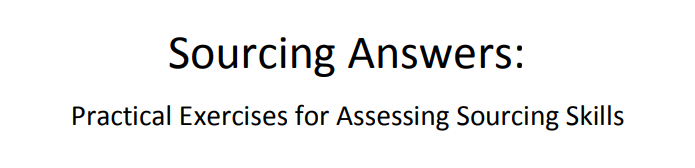 Webinar “Sourcing Skills Assessment and Development”, Now with Recording | Boolean Strings